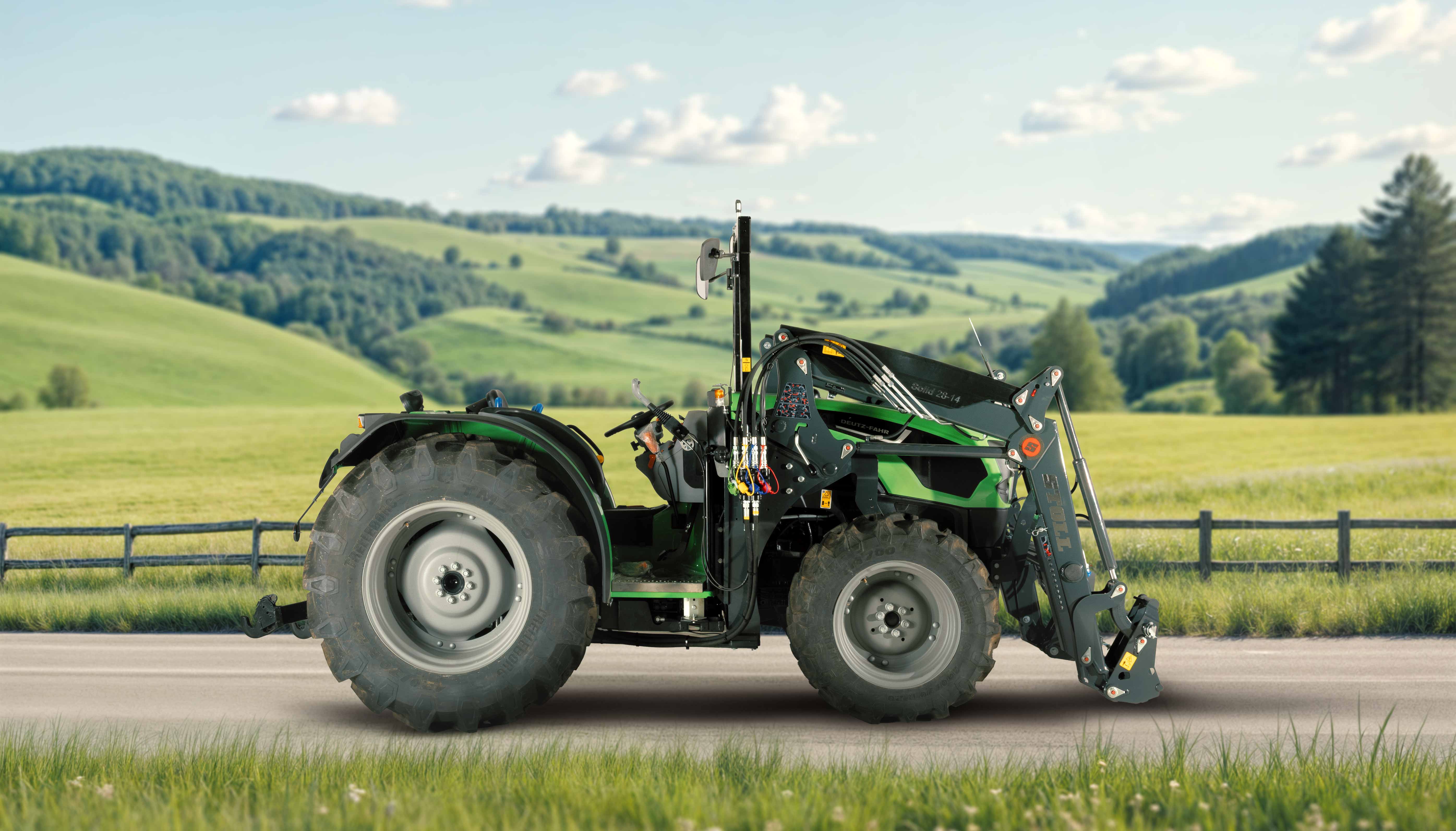 Tractor Gallery – STOLL front loaders for all brands and models of ...