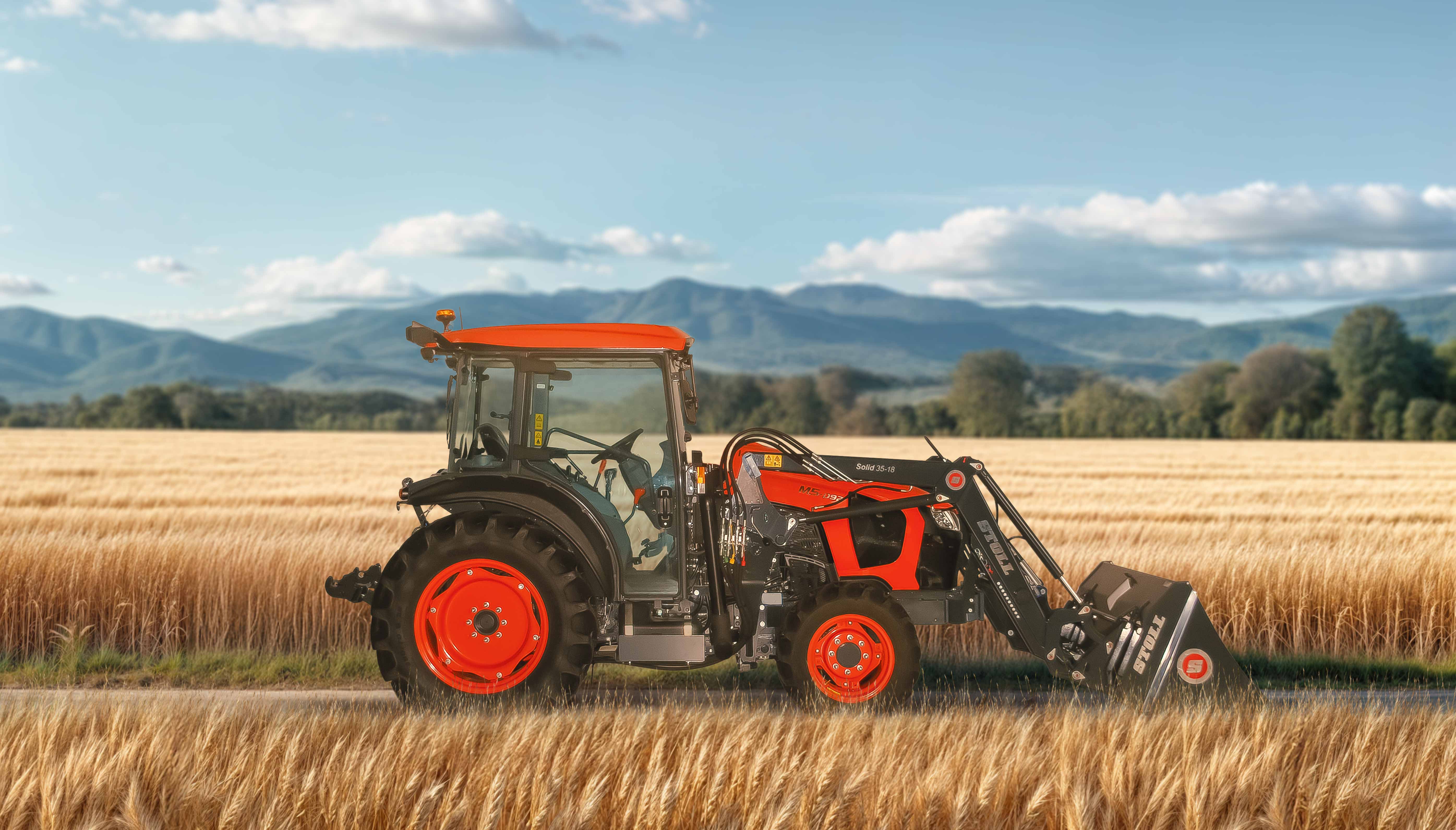 Tractor Gallery – STOLL front loaders for all brands and models of ...